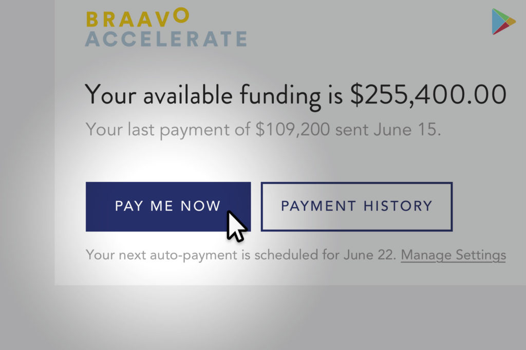 Access Your Earnings Immediately with PayMeNow - Braavo